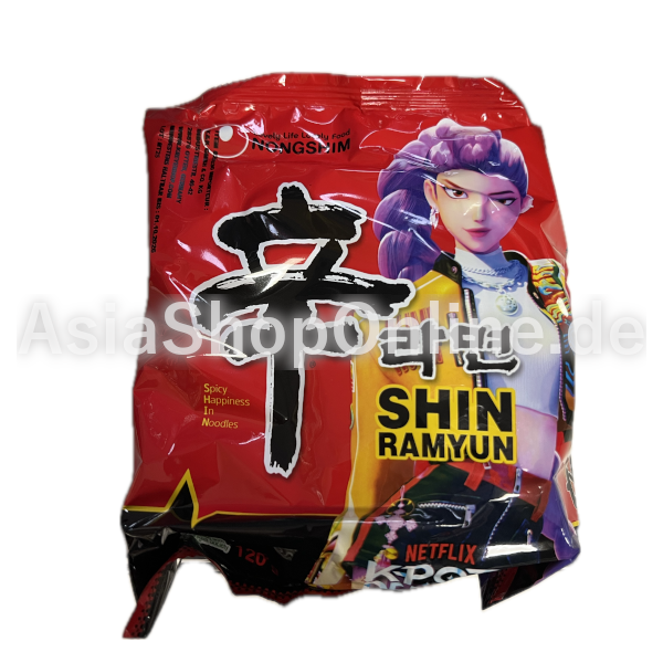 NONGSHIM Shin Ramyun K-POP DEMON Limited Edition 120g kaufen | Scharfe ...