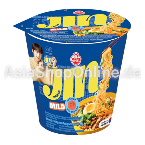 Jin Ramen Mild Cup – Ottogi | Koreanischer Instant-Ramen-Becher, mild ...